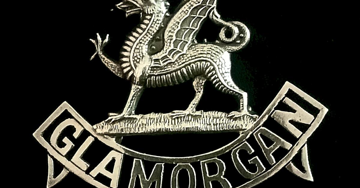 GLAMORGAN CONSTABULARY SOLID SILVER INSIGNIA | Casgliad y Werin Cymru